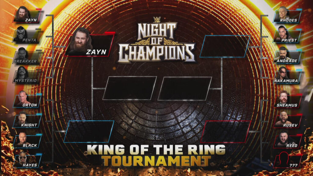 King & Queen of the Ring 2025 bracket - OWW